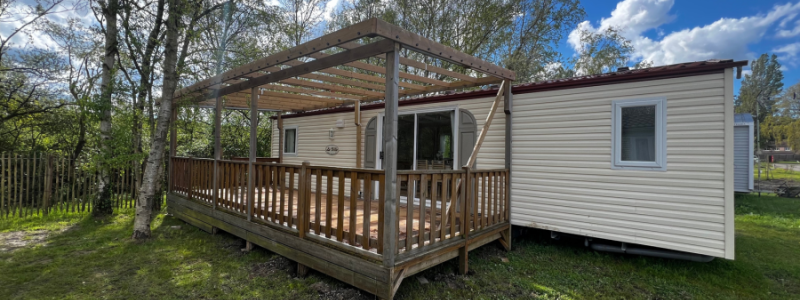 Mobil-homes à vendre neuf ou d'occasion sur parcelle de camping